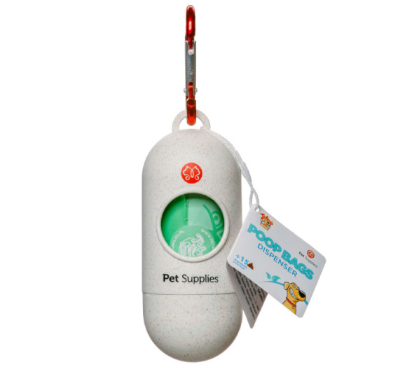 TOBY'S CHOICE Dyspenser Etui na Woreczki na odchody + rolka POOP BAGS ...